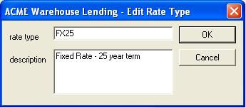 Tab - Lists - Rate Types