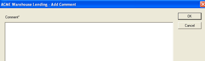 Tab - Collateral - Comments
