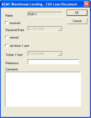 Tab - Collateral - Documents
