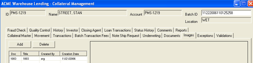 Tab - Collateral - Images